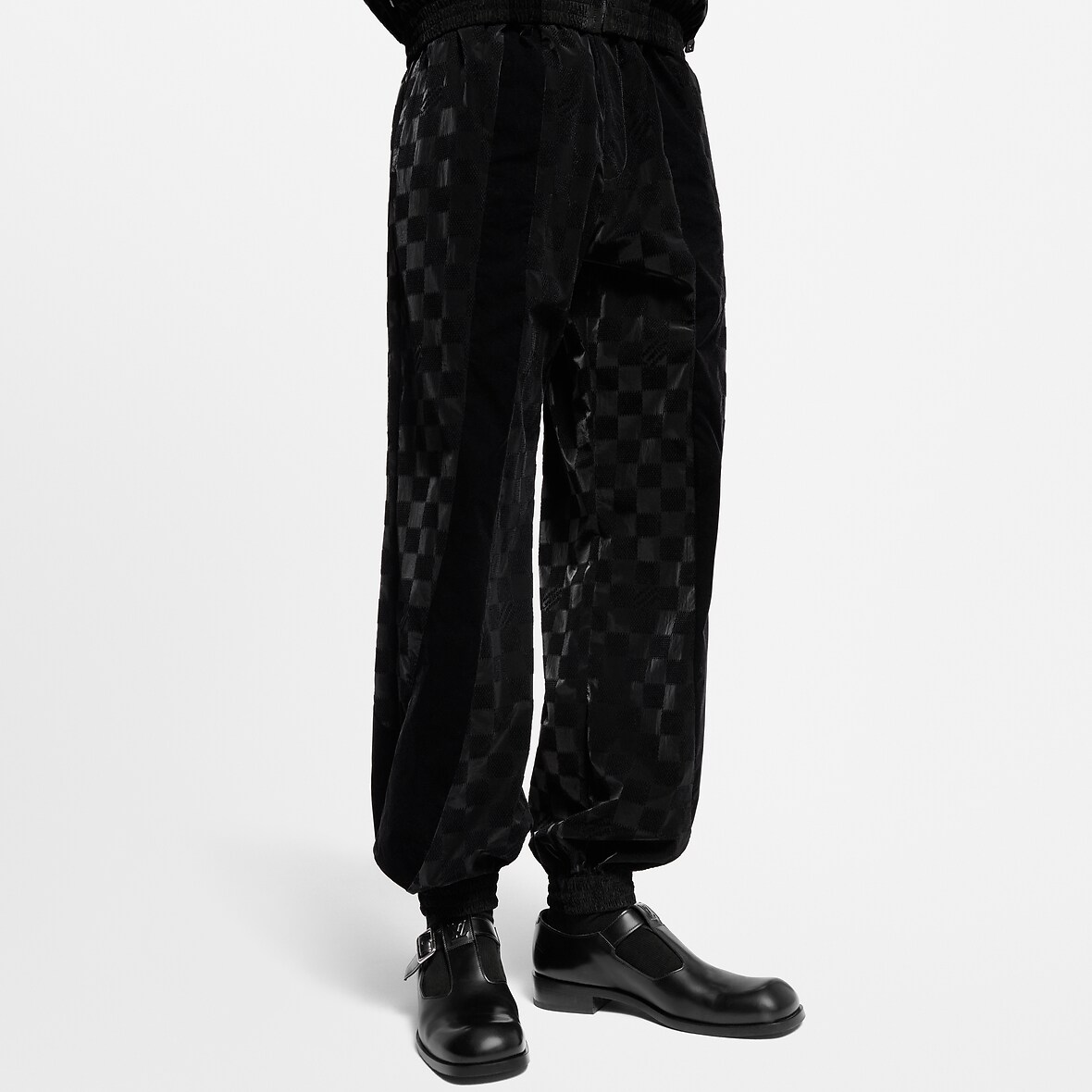 Flocked Damier Technical Track Pants - Ready-to-Wear 1AHCDQ | LOUIS VUITTON
